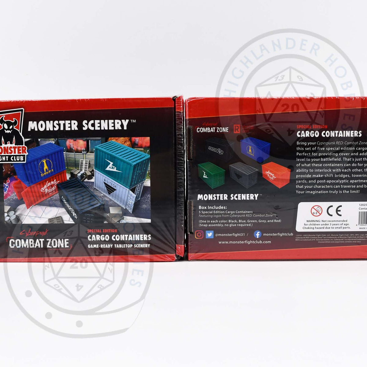 Cyberpunk RED Special Edition: Cargo Containers – Highlander Hobbies