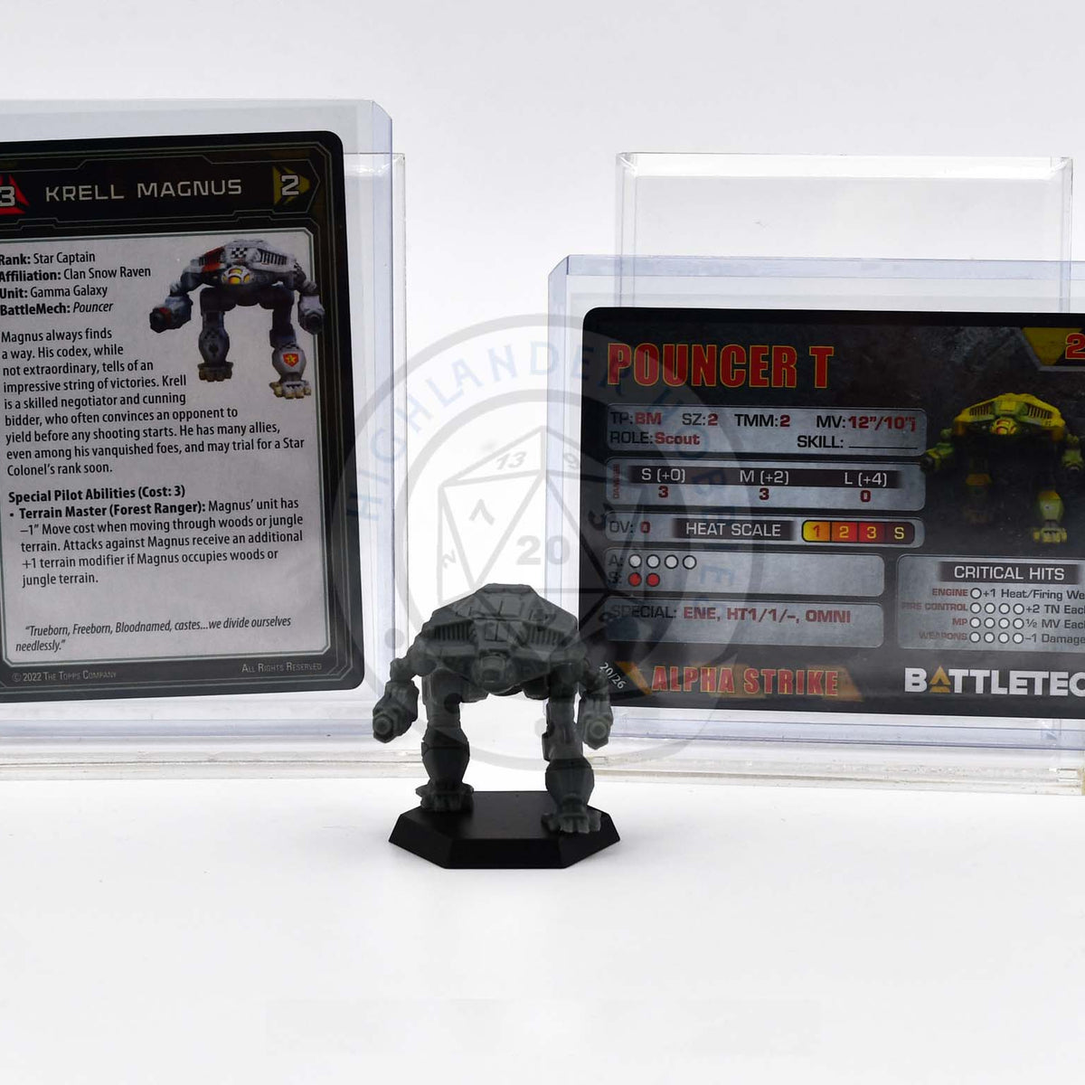 Pouncer Miniature / Alpha Strike Box [Battletech] – Highlander Hobbies