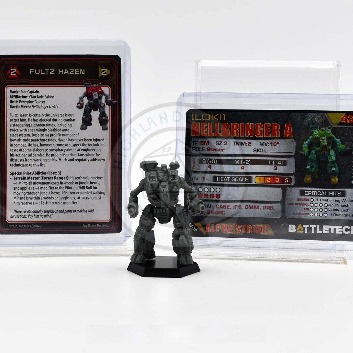 Hellbringer Miniature / Clan Heavy Striker Star [Battletech ...