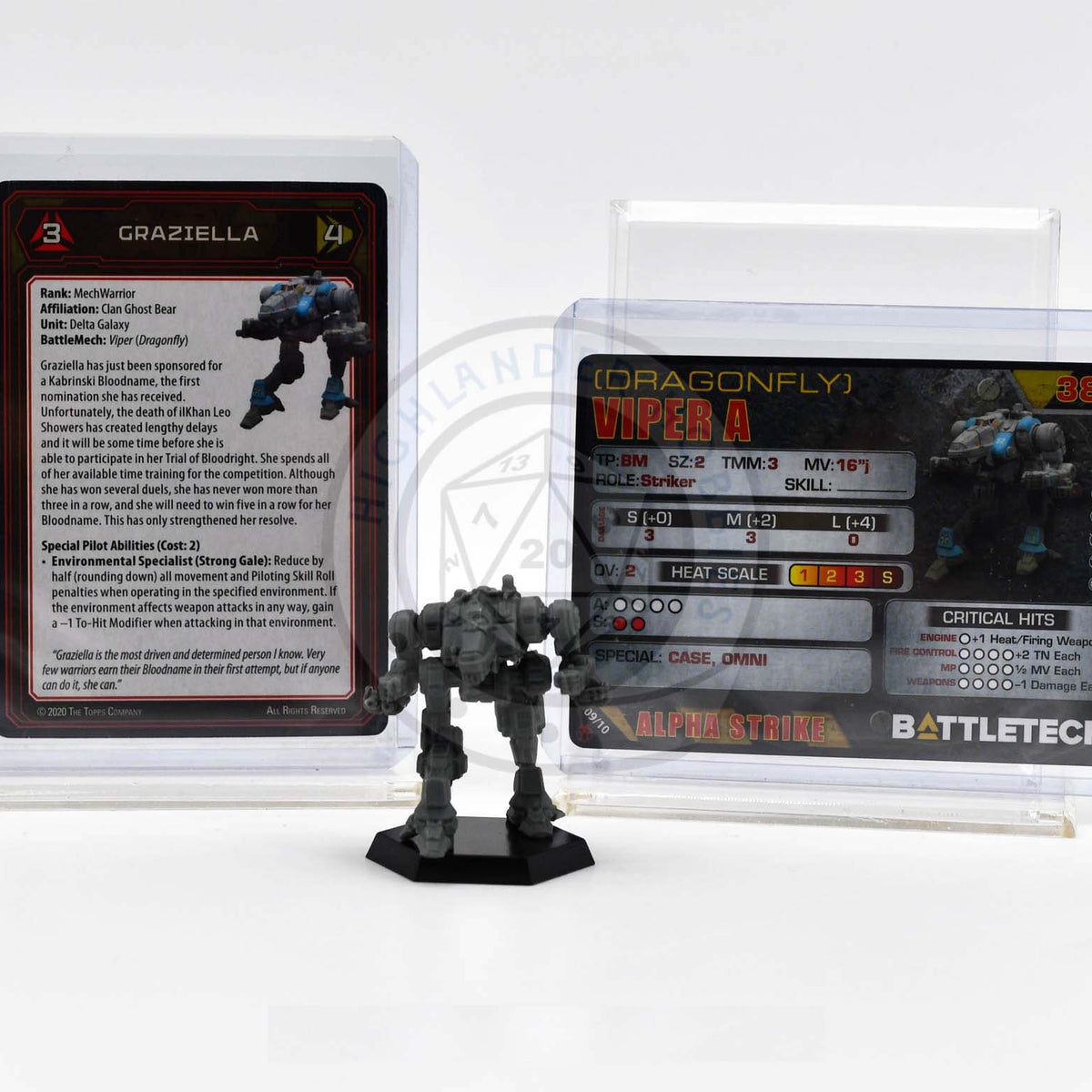 Viper Miniature / Clan Heavy Striker Star [Battletech] – Highlander Hobbies
