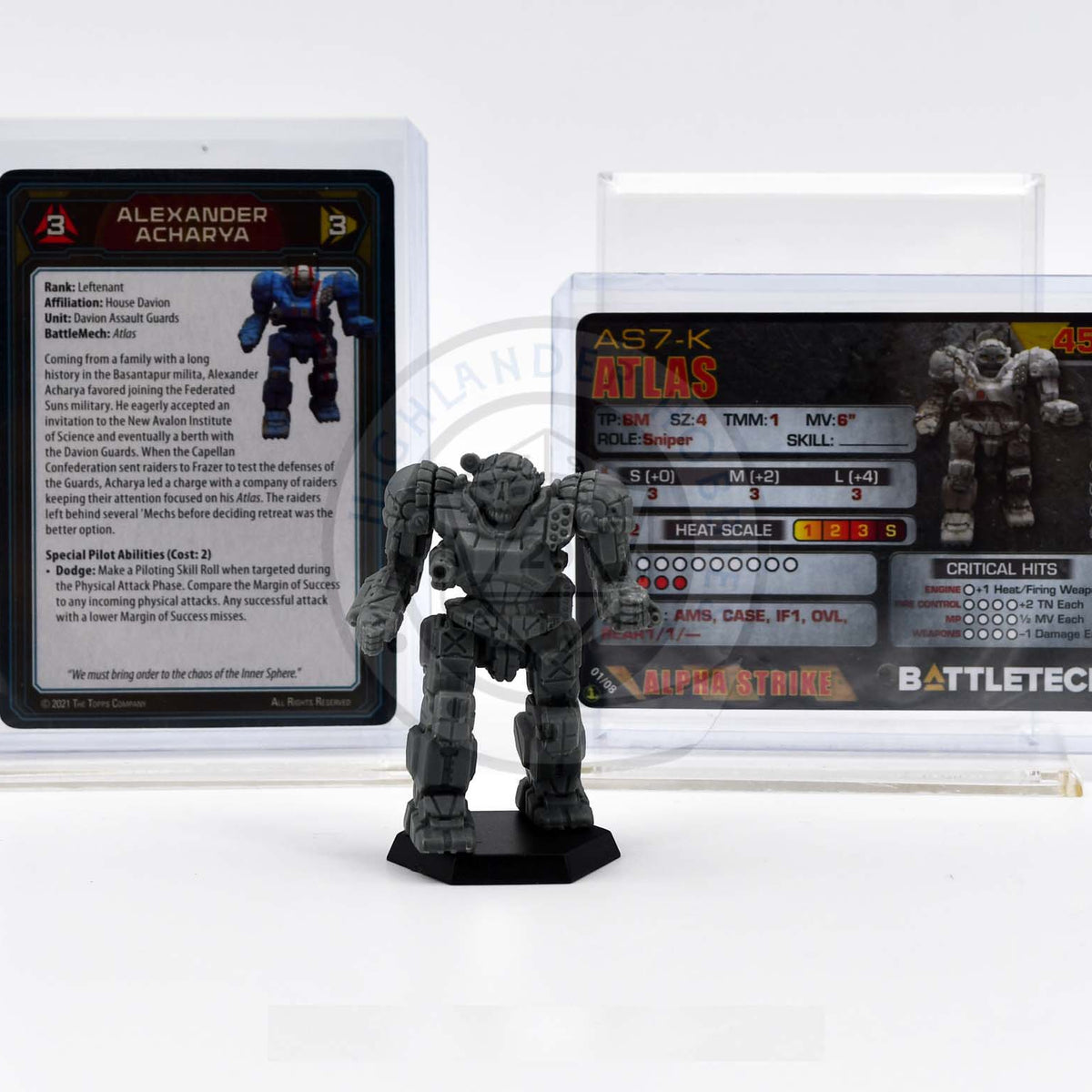 Atlas Miniature / Inner Sphere Direct Fire Lance [Battletech ...