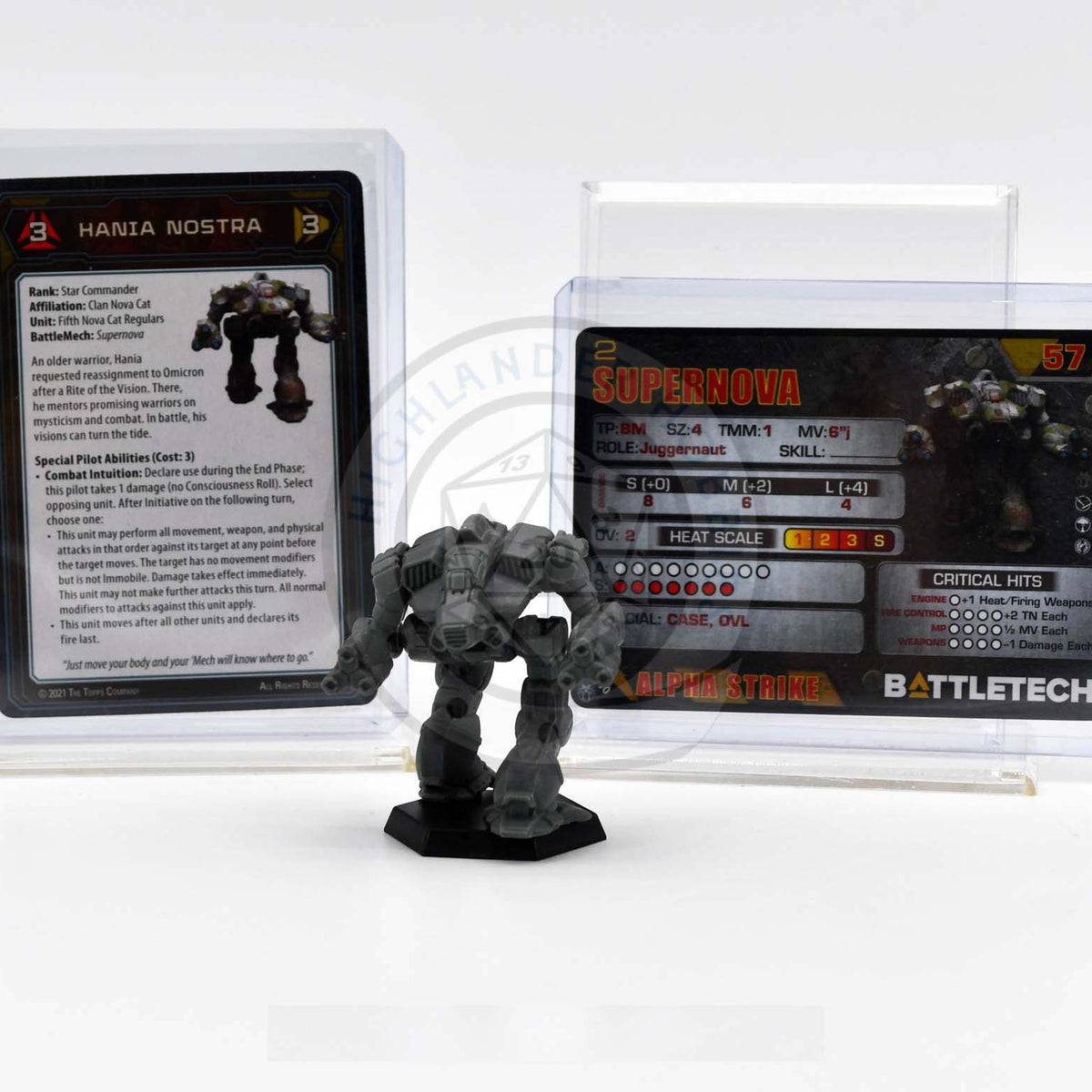 Supernova Miniature / Clan Heavy Star [Battletech] – Highlander Hobbies