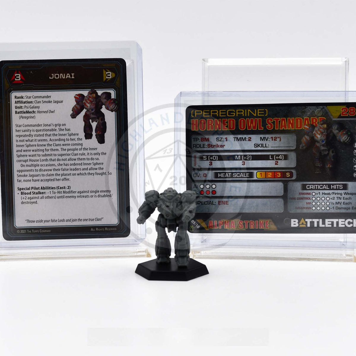 Horned Owl Miniature / Clan Striker Star [Battletech] – Highlander Hobbies