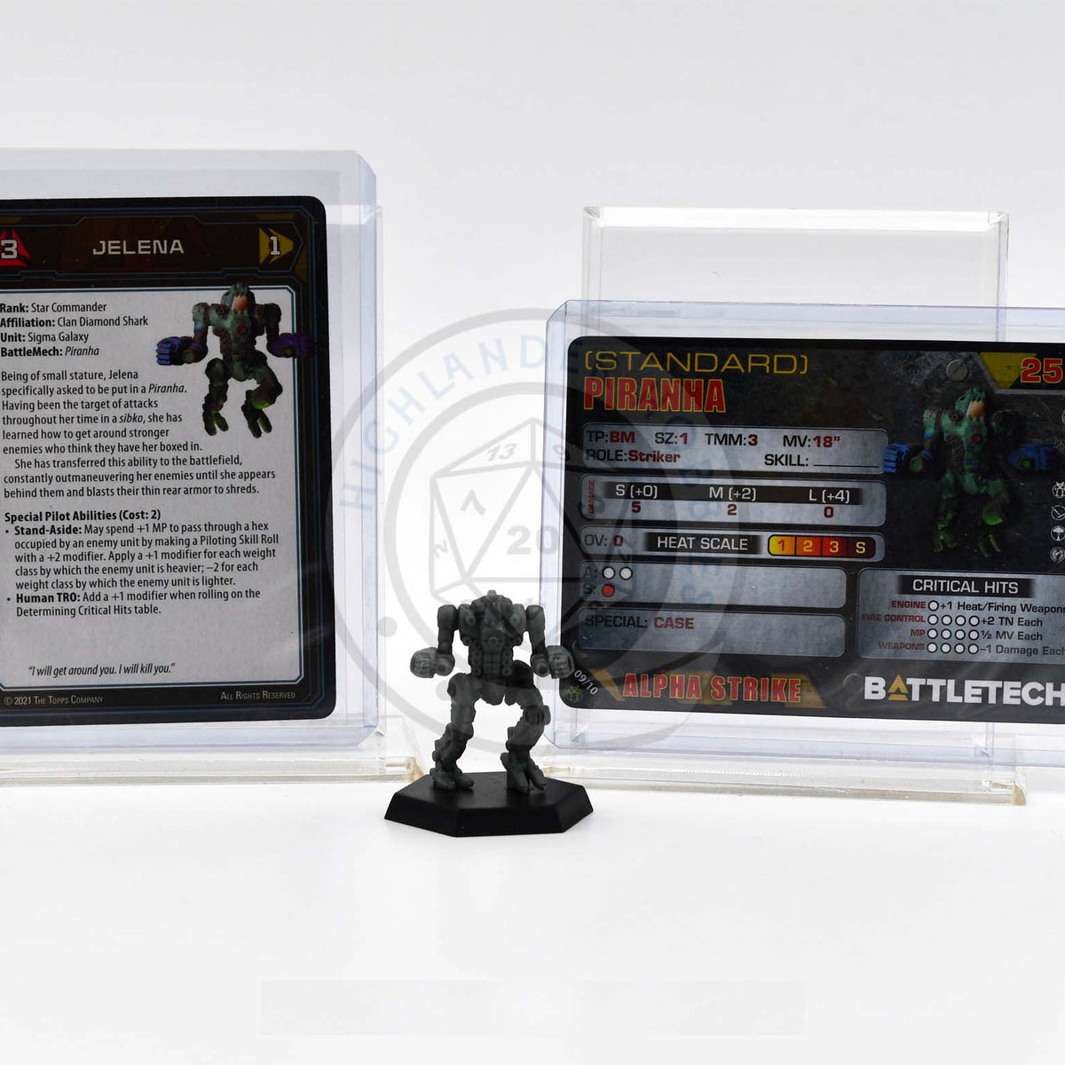 Piranha Miniature / Clan Striker Star [Battletech] – Highlander Hobbies