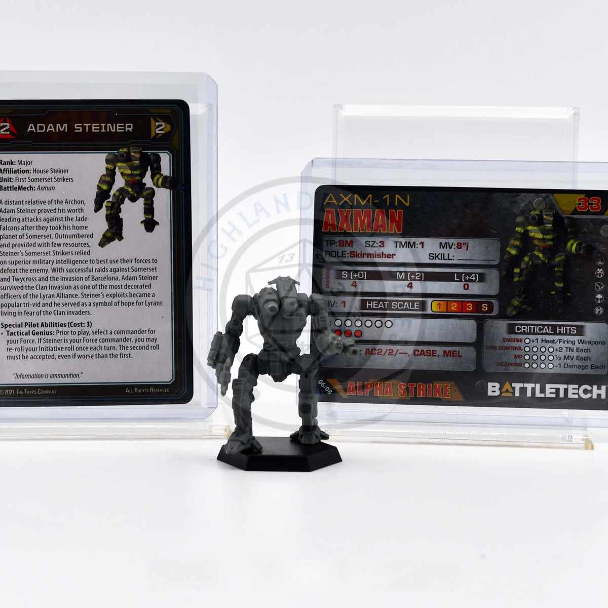 Axman Miniature / Inner Sphere Heavy Battle Lance [Battletech ...