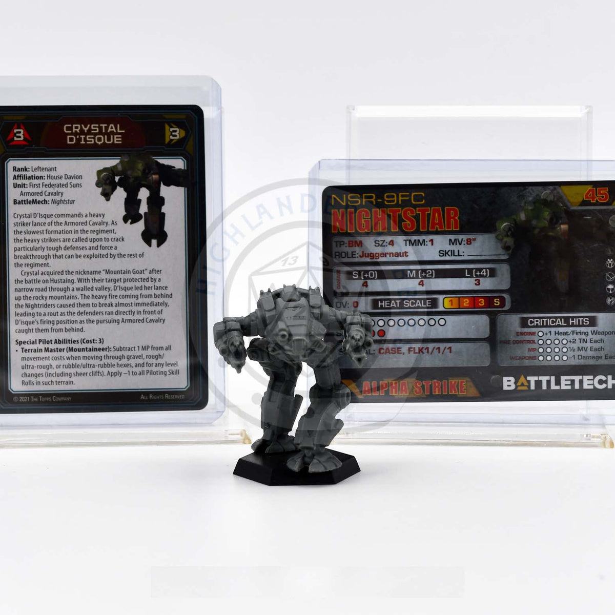 Nightstar Miniature / Inner Sphere Heavy Battle Lance [Battletech ...