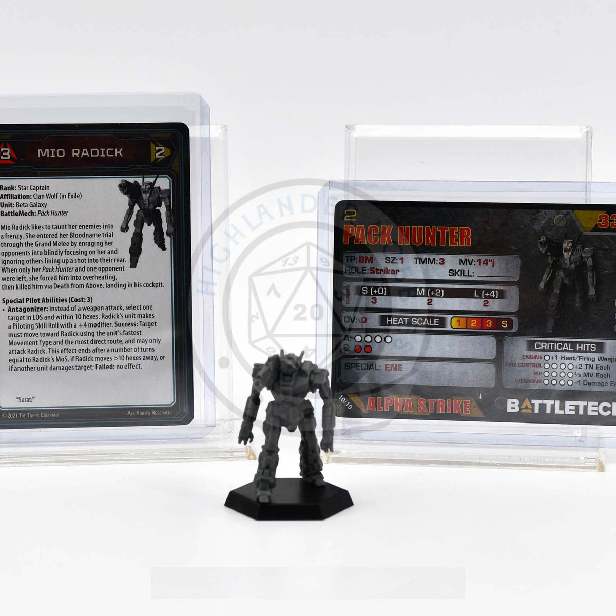 Pack Hunter Miniature / Clan Ad Hoc Star [Battletech] – Highlander Hobbies