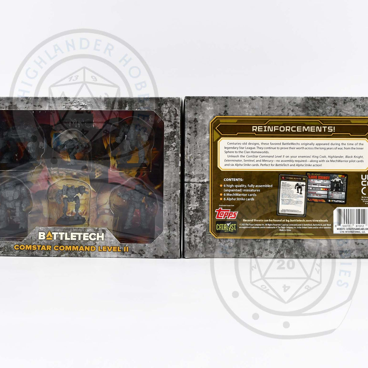 Comstar Command Level II Forcepack 35737 [Battletech] – Highlander Hobbies