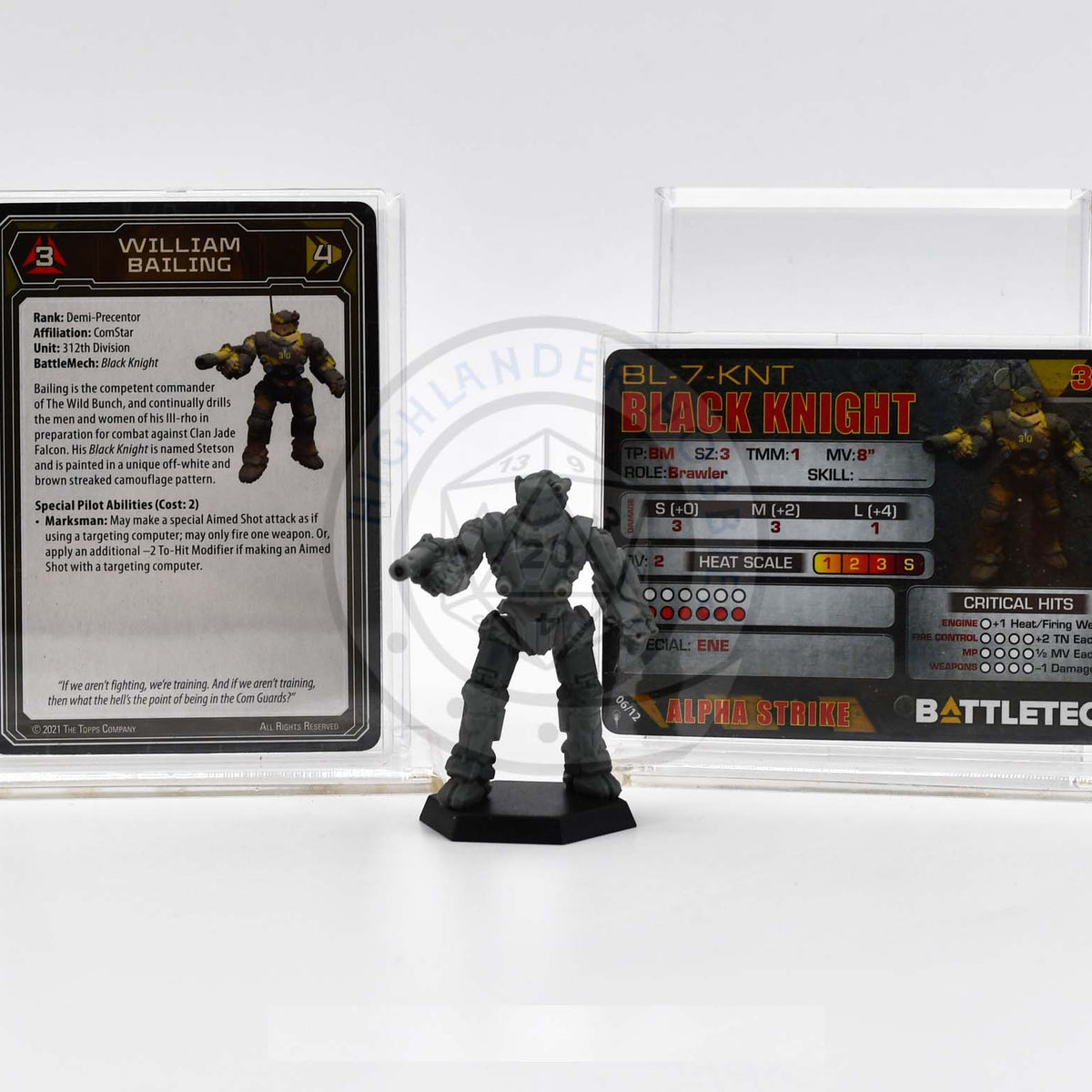 Black Knight Miniature / Comstar Command Level II [Battletech ...