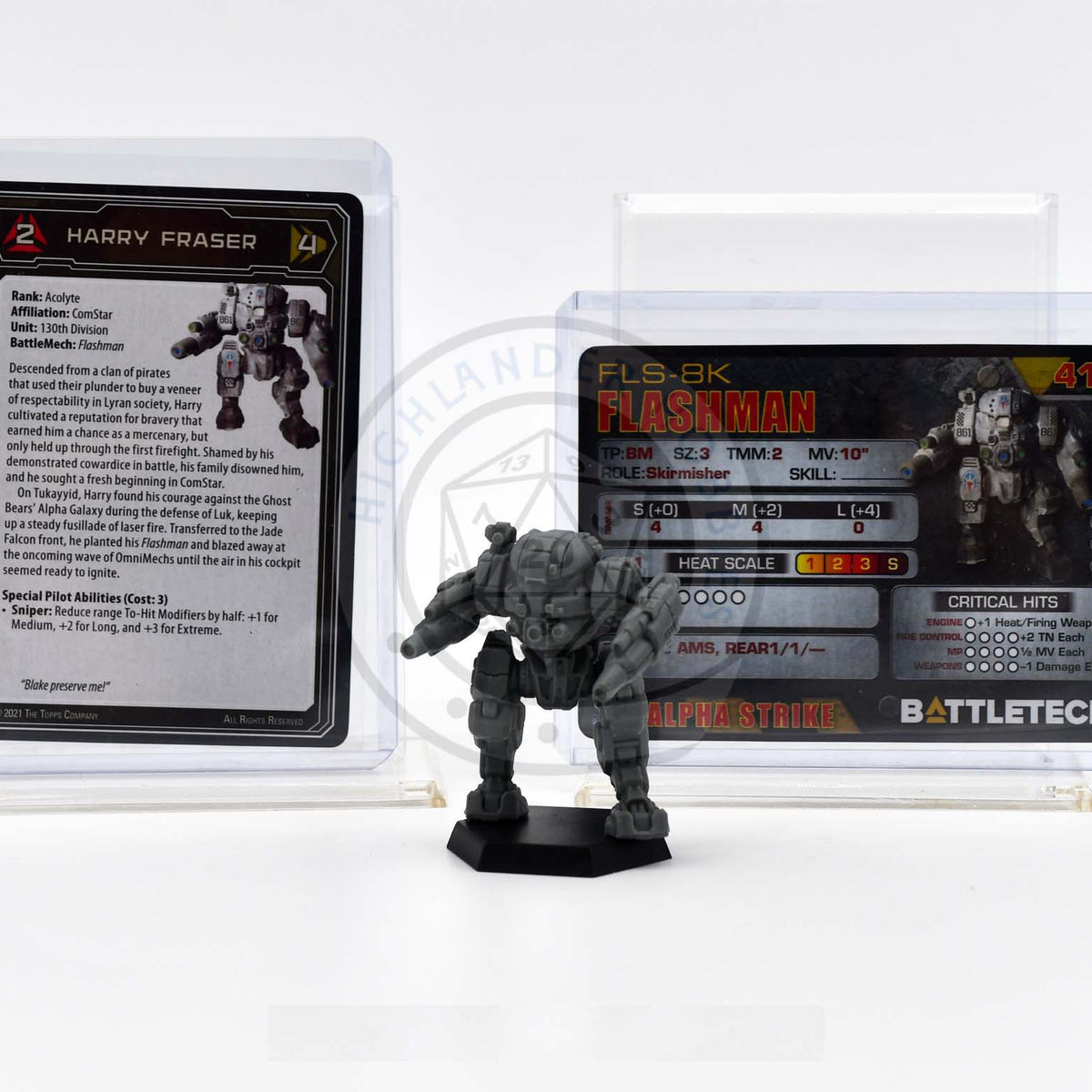 Flashman Miniature / Comstar Battle Level II [Battletech] – Highlander ...