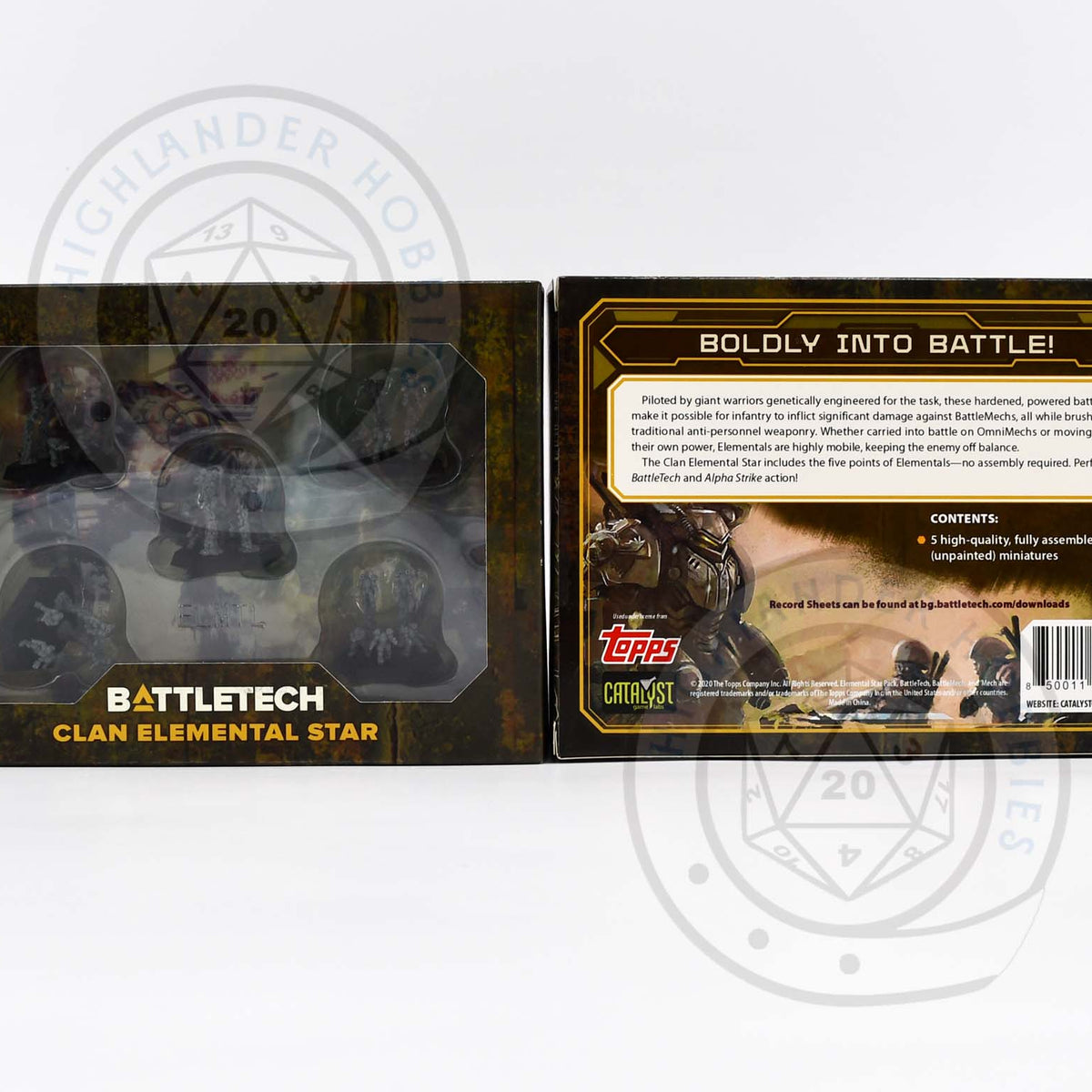 Clan Elemental Star Forcepack 35739 [Battletech] – Highlander Hobbies