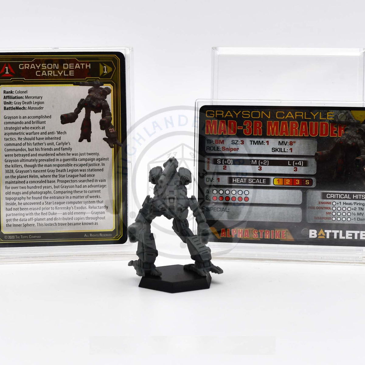 Marauder [Carlyle] Miniature / Legendary Mechwarriors I [Battletech ...