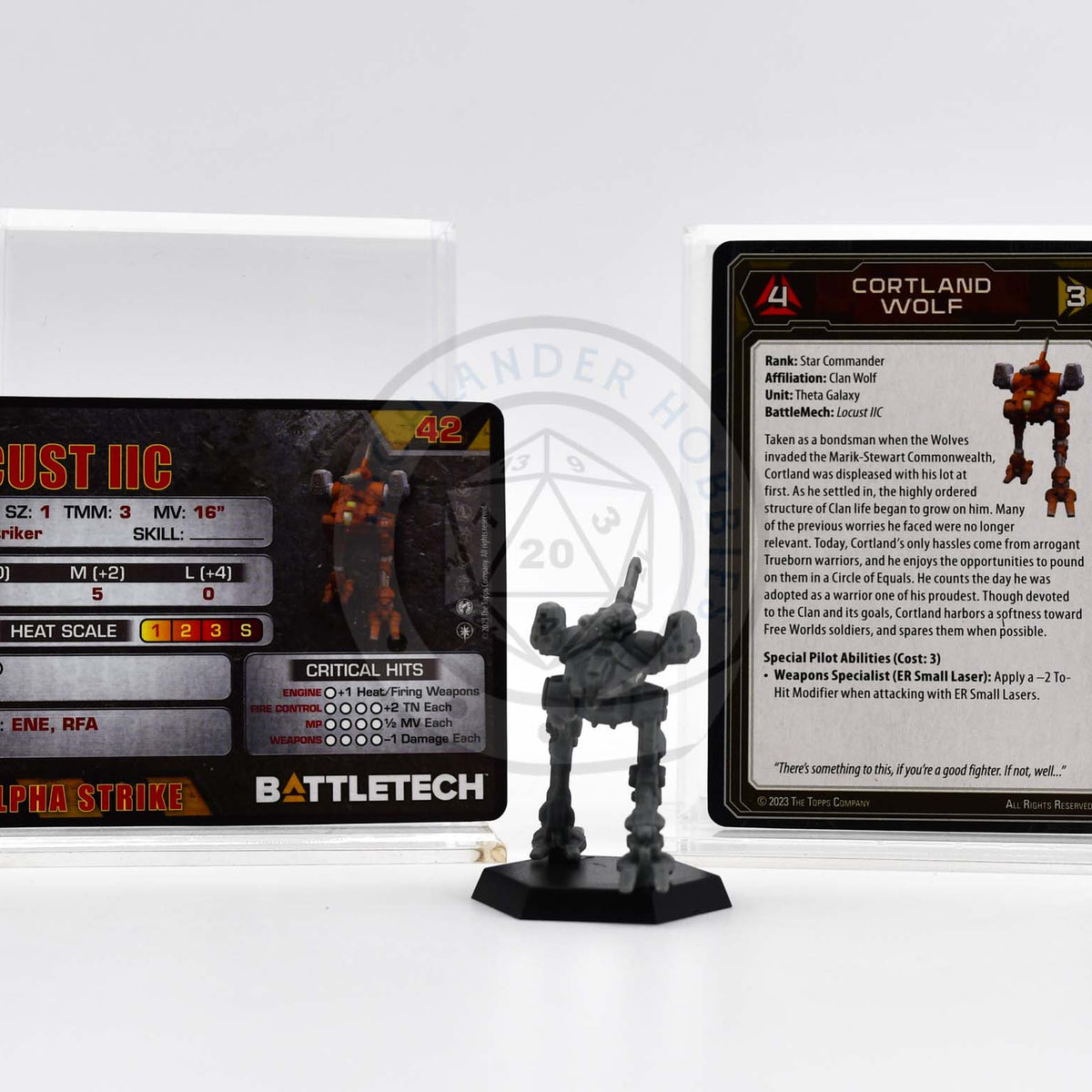 Locust Miniature / Clan Cavalry Star [Battletech] – Highlander Hobbies