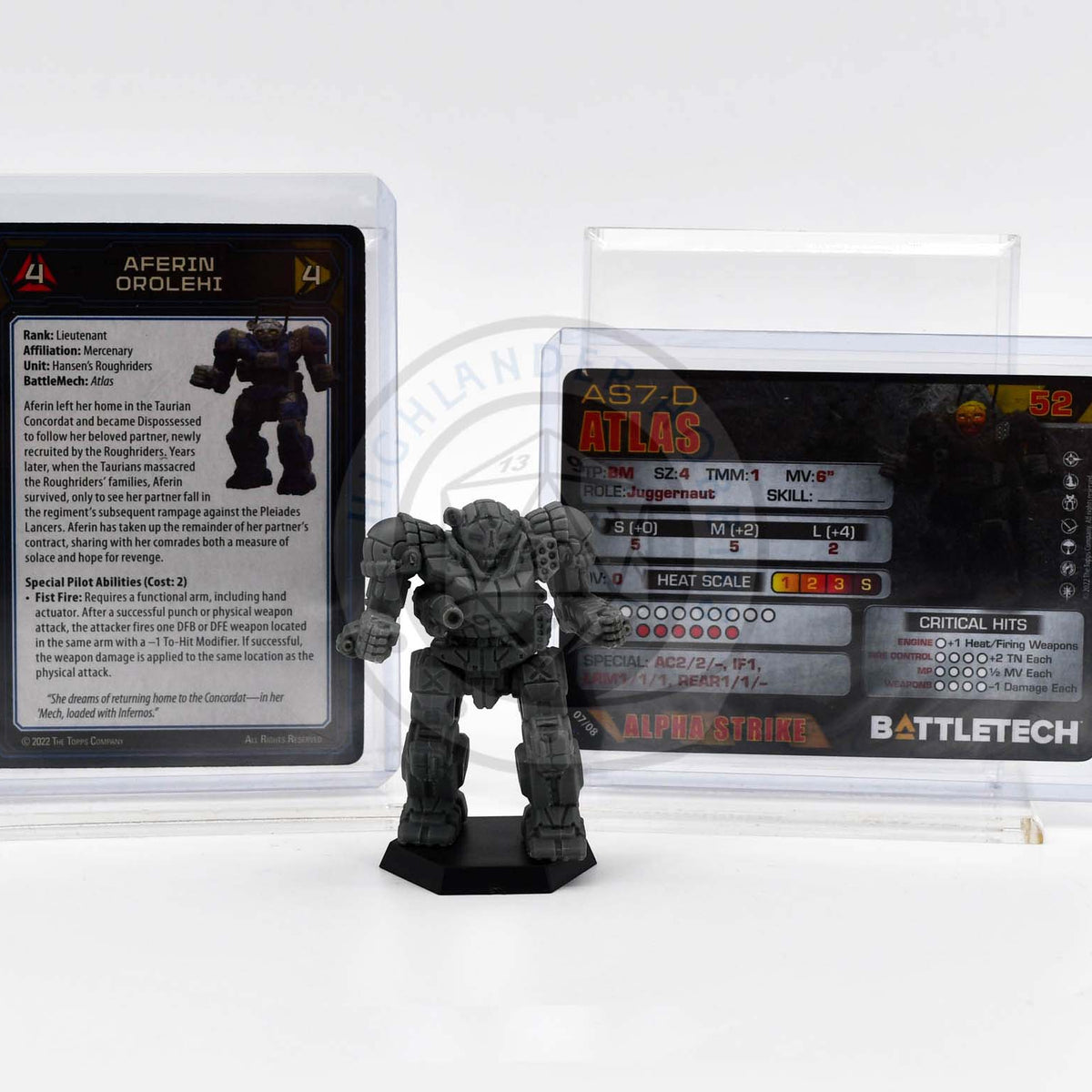 Atlas Miniature / Hansen's Roughriders Battle Lance [Battletech ...