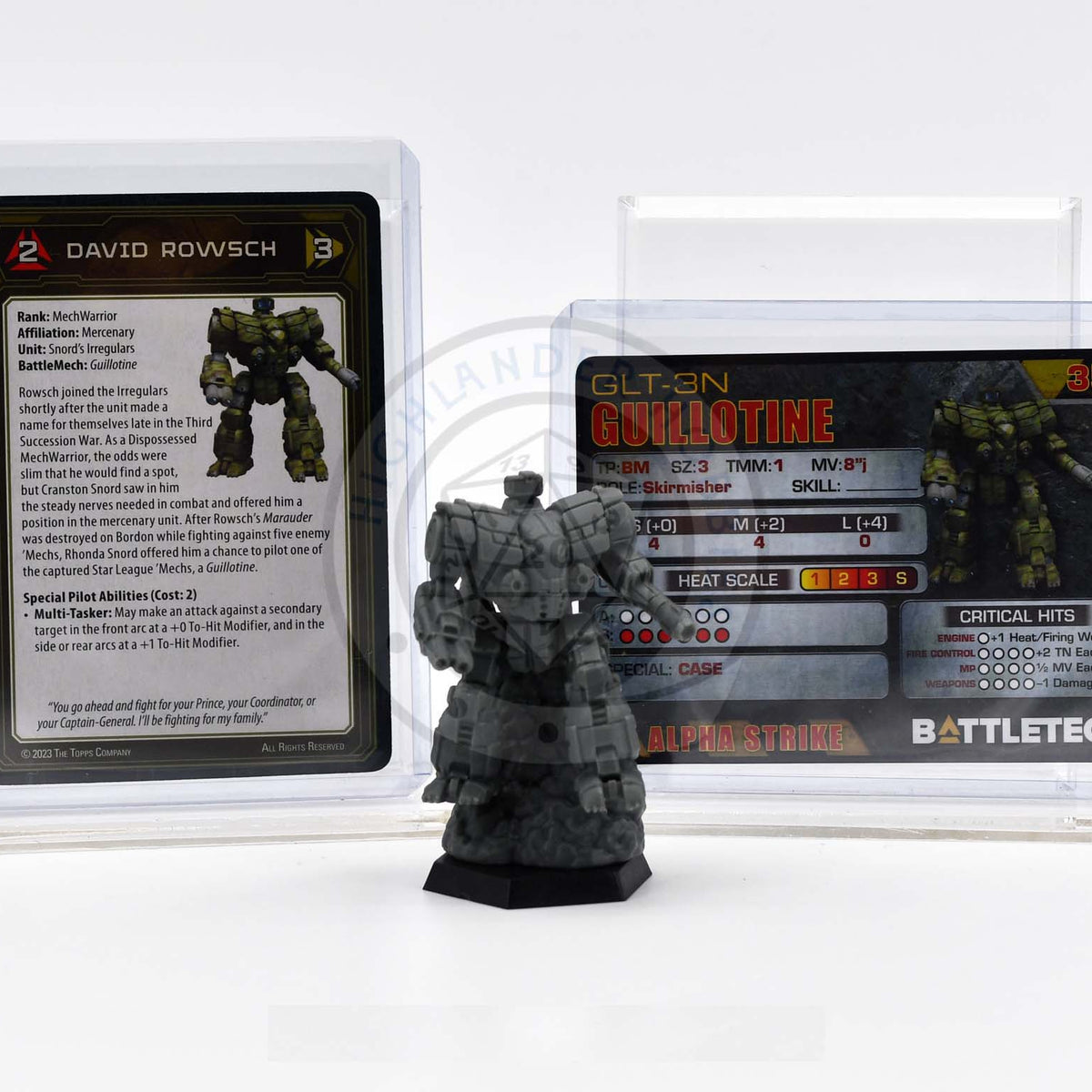 Guillotine Miniature / Snord's Irregulars Assault Lance [Battletech ...