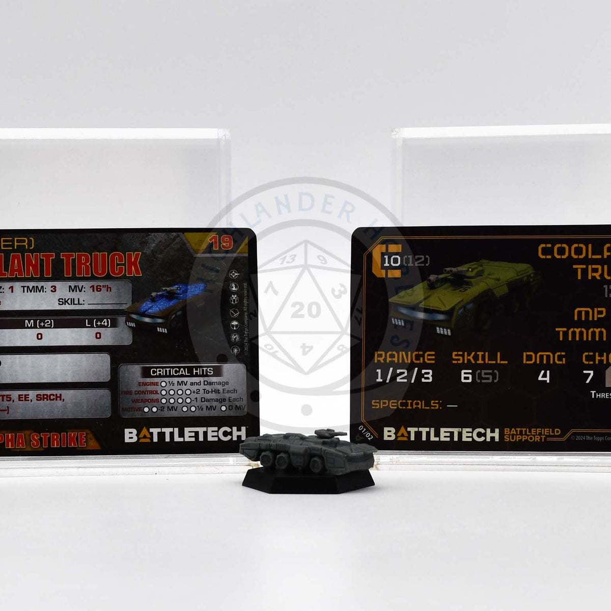 Coolant Truck Miniature / Second Star League Assault Lance [Battletech ...