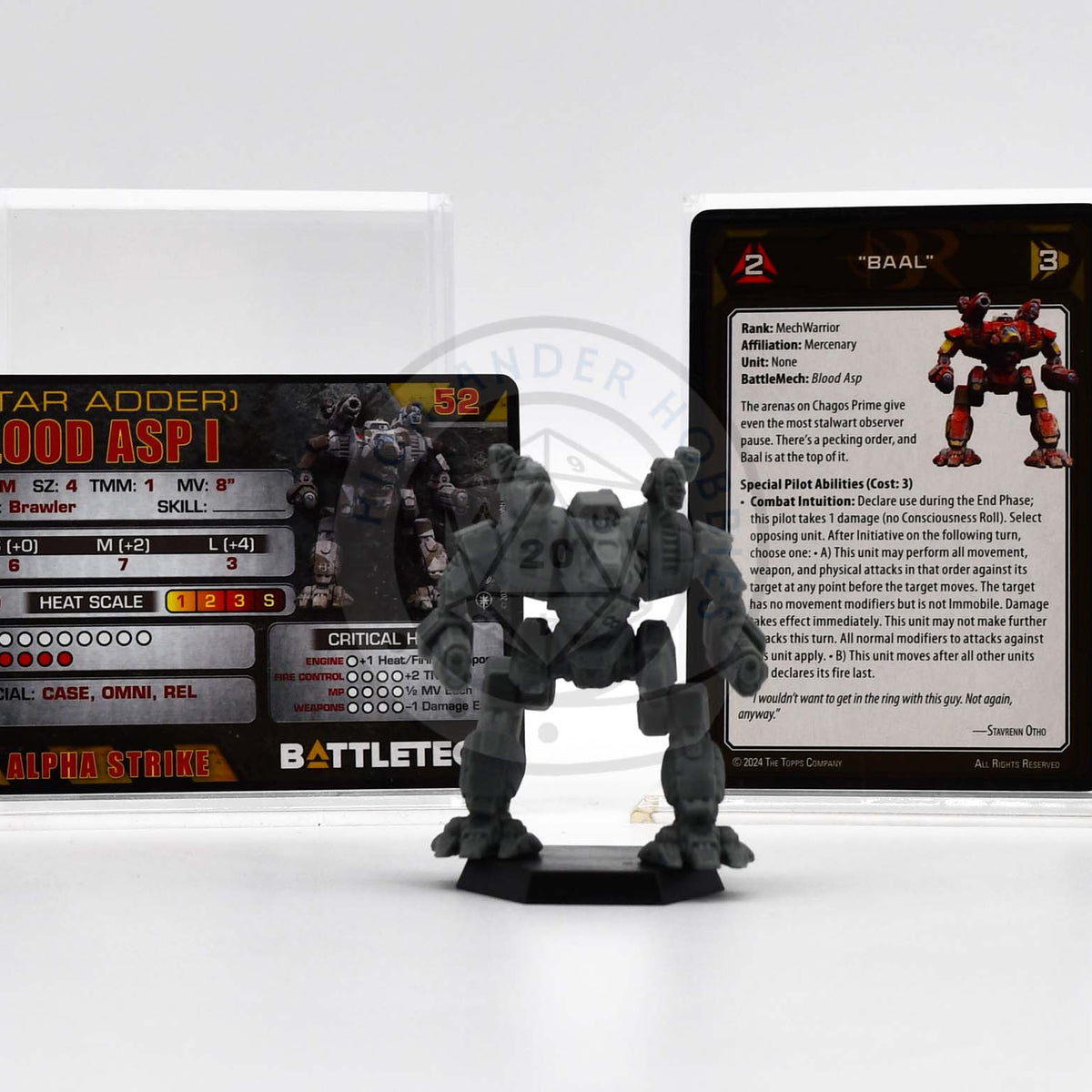 Blood Asp Miniature / Black Remnant Command Lance [Battletech ...
