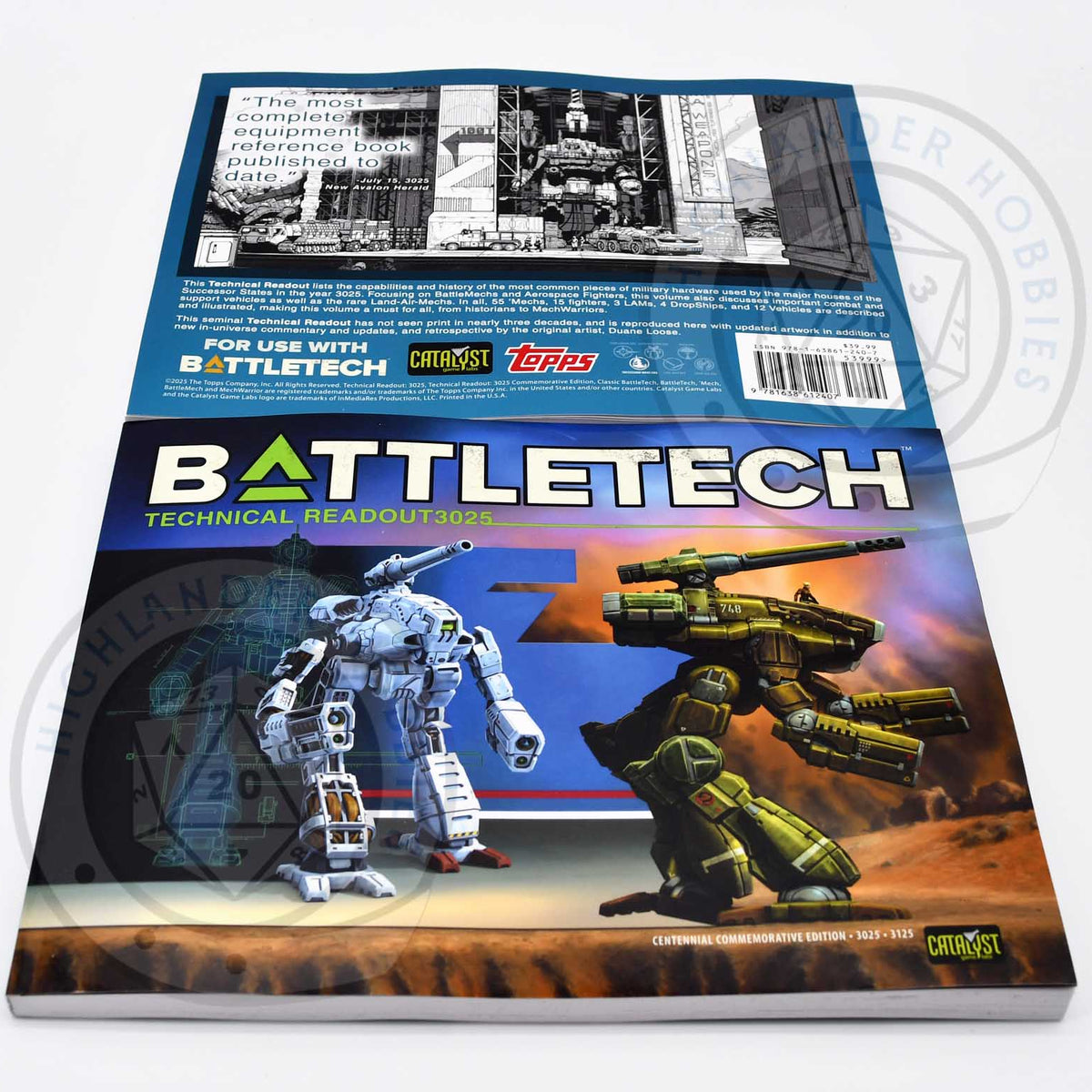 Technical Readout 3025 Centennial Edition [Battletech] Catalyst Game L ...