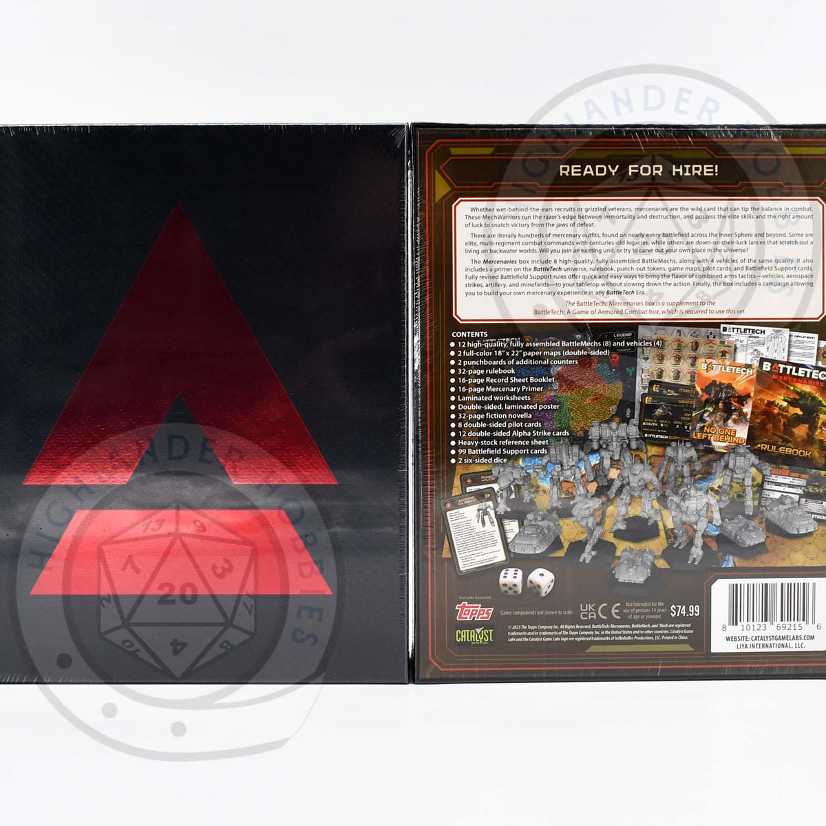 Mercenaries Box LIMITED EDITION 35031 LE [Battletech] – Highlander Hobbies