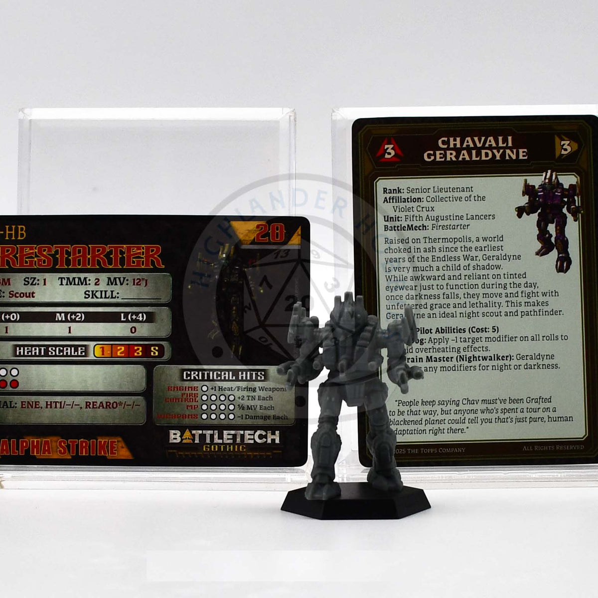 Firestarter Miniature / Battletech Gothic [Battletech] Catalyst Game L ...