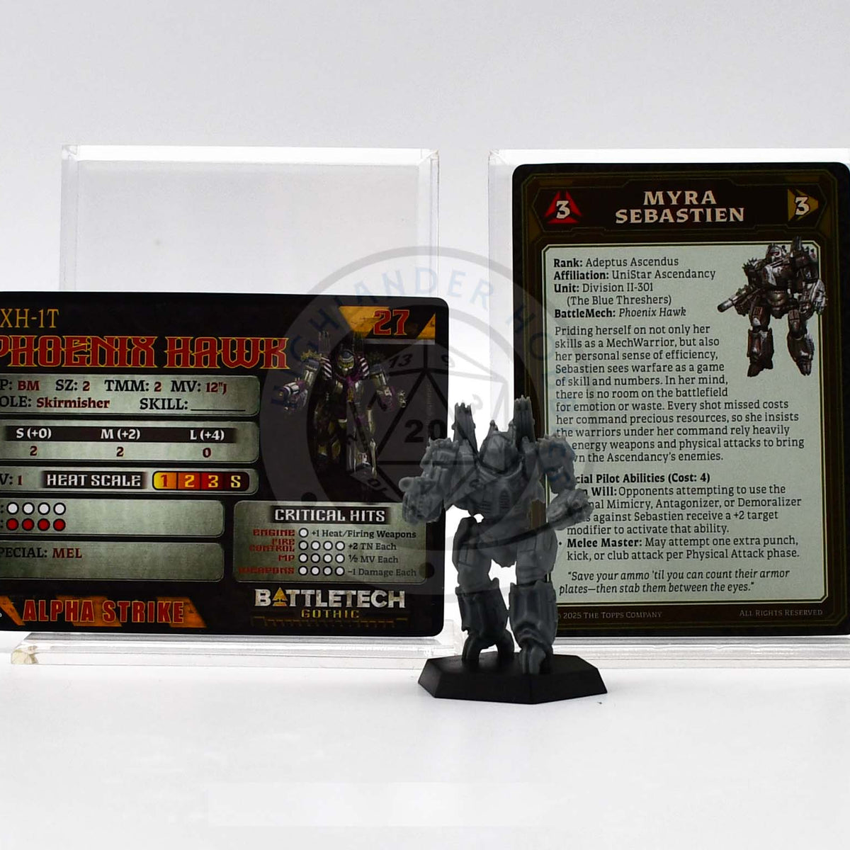Phoenix Hawk Miniature / Battletech Gothic [Battletech] Catalyst Game ...
