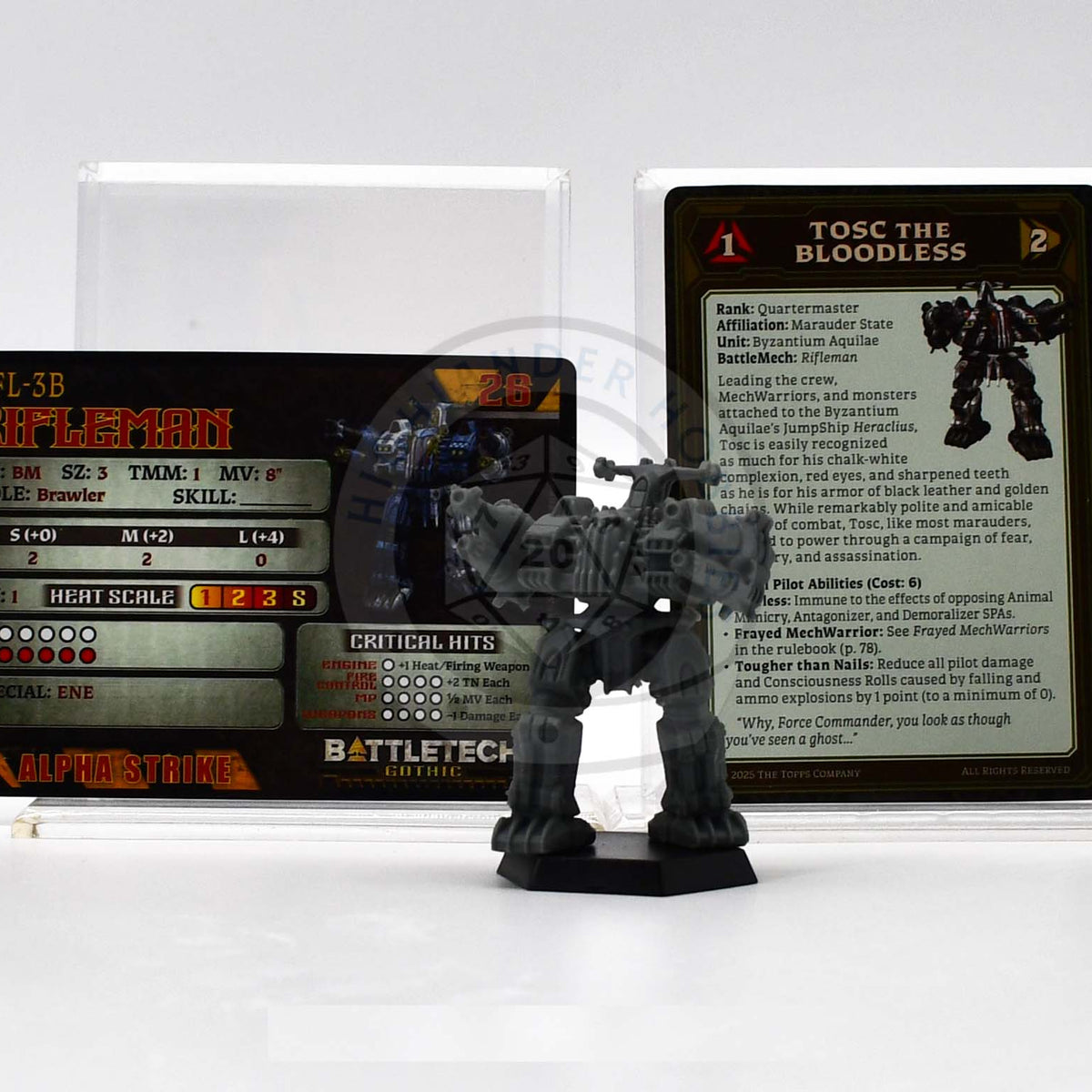 Rifleman Miniature / Battletech Gothic [Battletech] Catalyst Game Labs ...