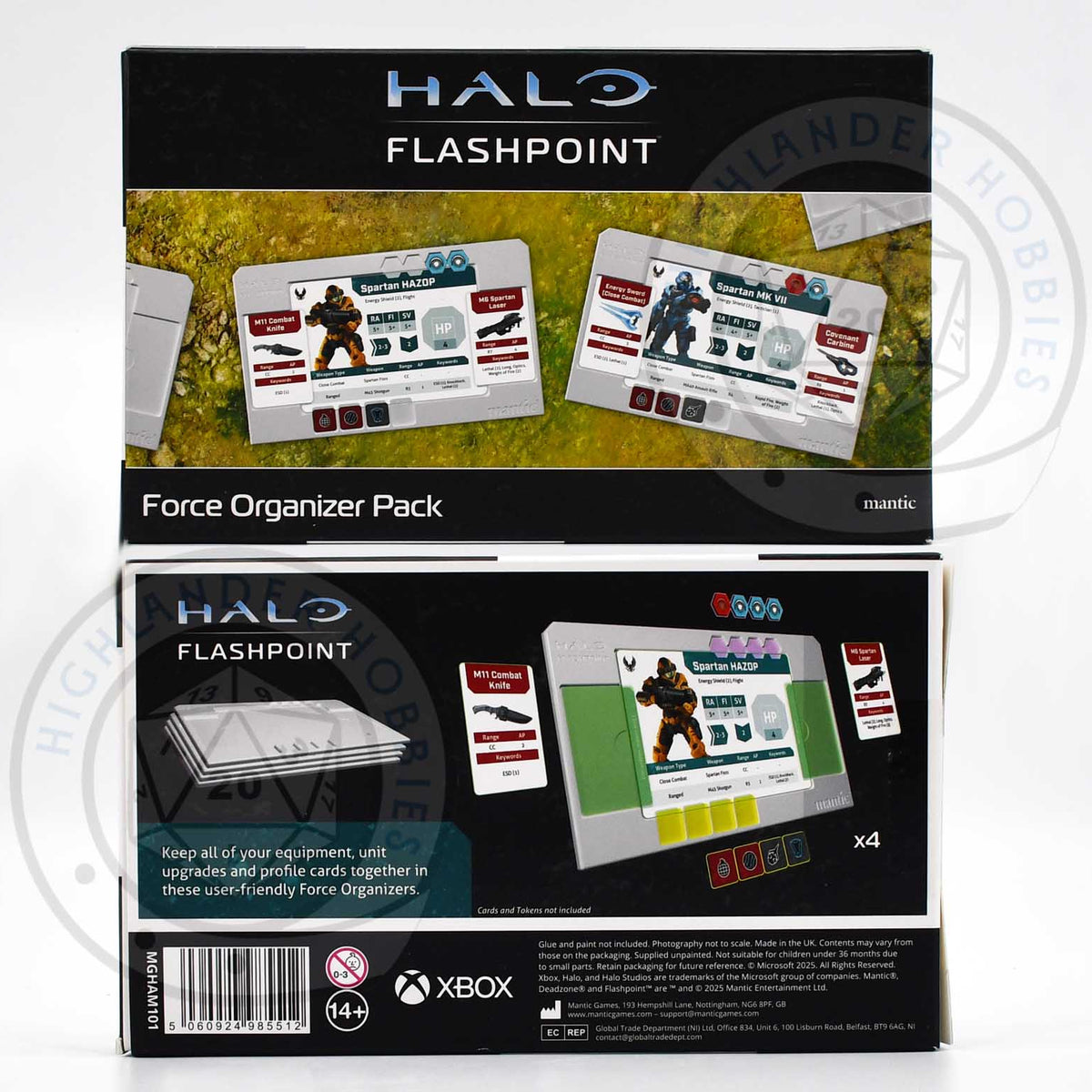 Force Organizer Pack [Halo Flashpoint] Mantic – Highlander Hobbies