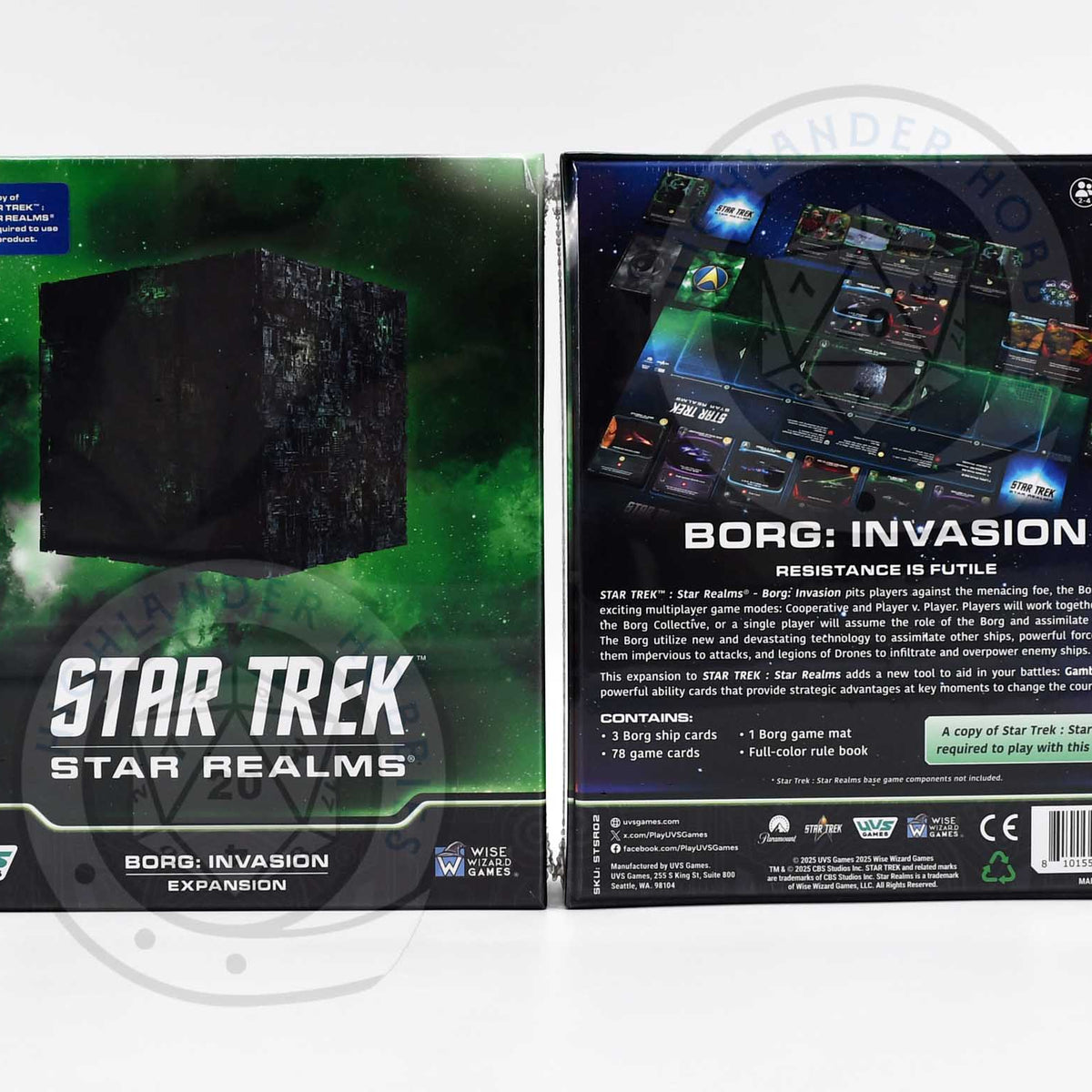 Borg Invasion Expansion [Star Trek Realms] Wise Wizard Games ...